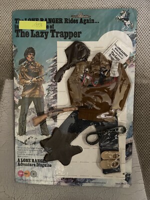 1976 LONE RANGER THE LAZY TRAPPER MARX MOC PUNCHED WITH COMIC | eBay
