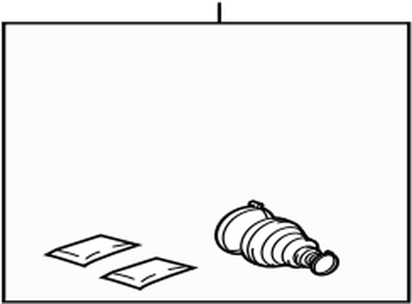 04428-04010 Toyota Boot kit, front drive shaft, in & outboard, rh ...