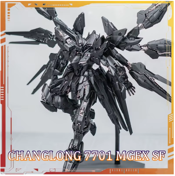 Changlong 7701 MGEX 1/100 Strike Freedom Model Kit Midnight Coating ...