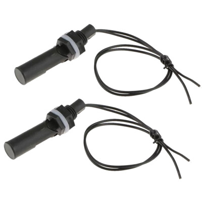 2X 12V 24V Float Switch Fluid Water Liquid Level Sensing Switch Sensor ...