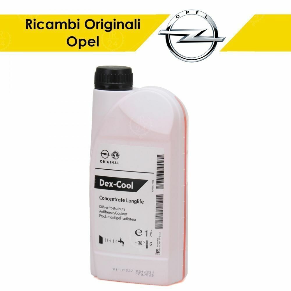 Opel Dex-Cool 1L Liquido Antigelo | Acquisti Online su eBay