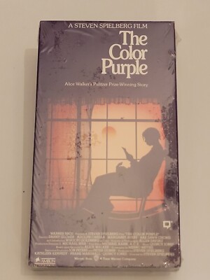 The Color Purple VHS tape New Sealed Alice Walker and Steven Speilberg ...