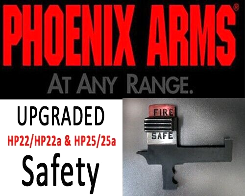 Phoenix Arms Safety NEW COLOR UPGRADE Genuine HP22/22a & HP25/25a Part # 208 | eBay