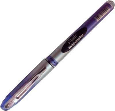 New Flair Writo Meter 0.6 mm Blue Color Ball Point Pen Free Shipping ...