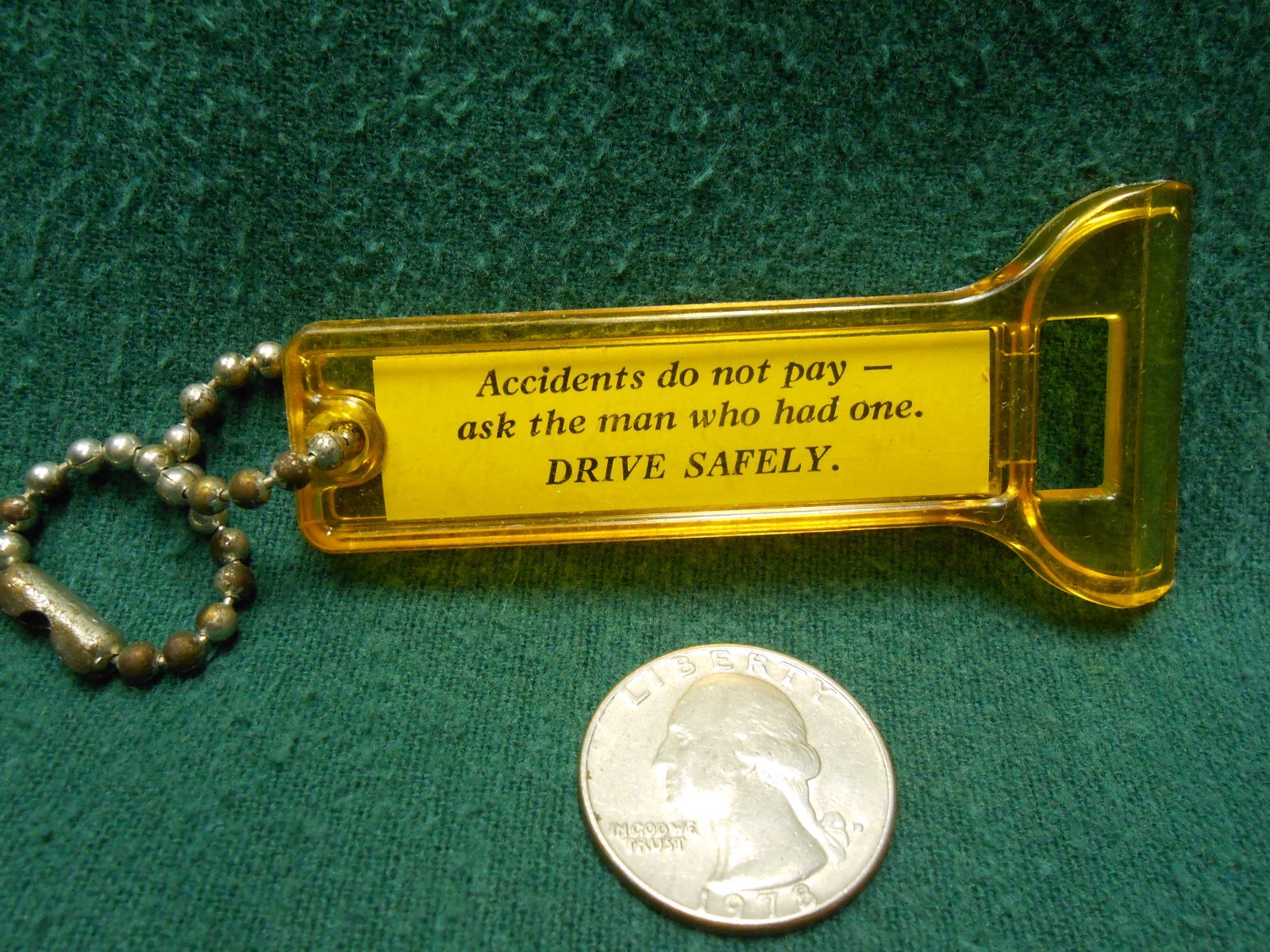 ORIGINAL PACKARD COLLECTIBLE KEY CHAIN ICE SCRAPER FISHER'S SERVICE ...