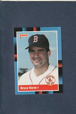 1988 Donruss Baseball Bruce Hurst #252 Boston Red Sox Fresh pull | eBay