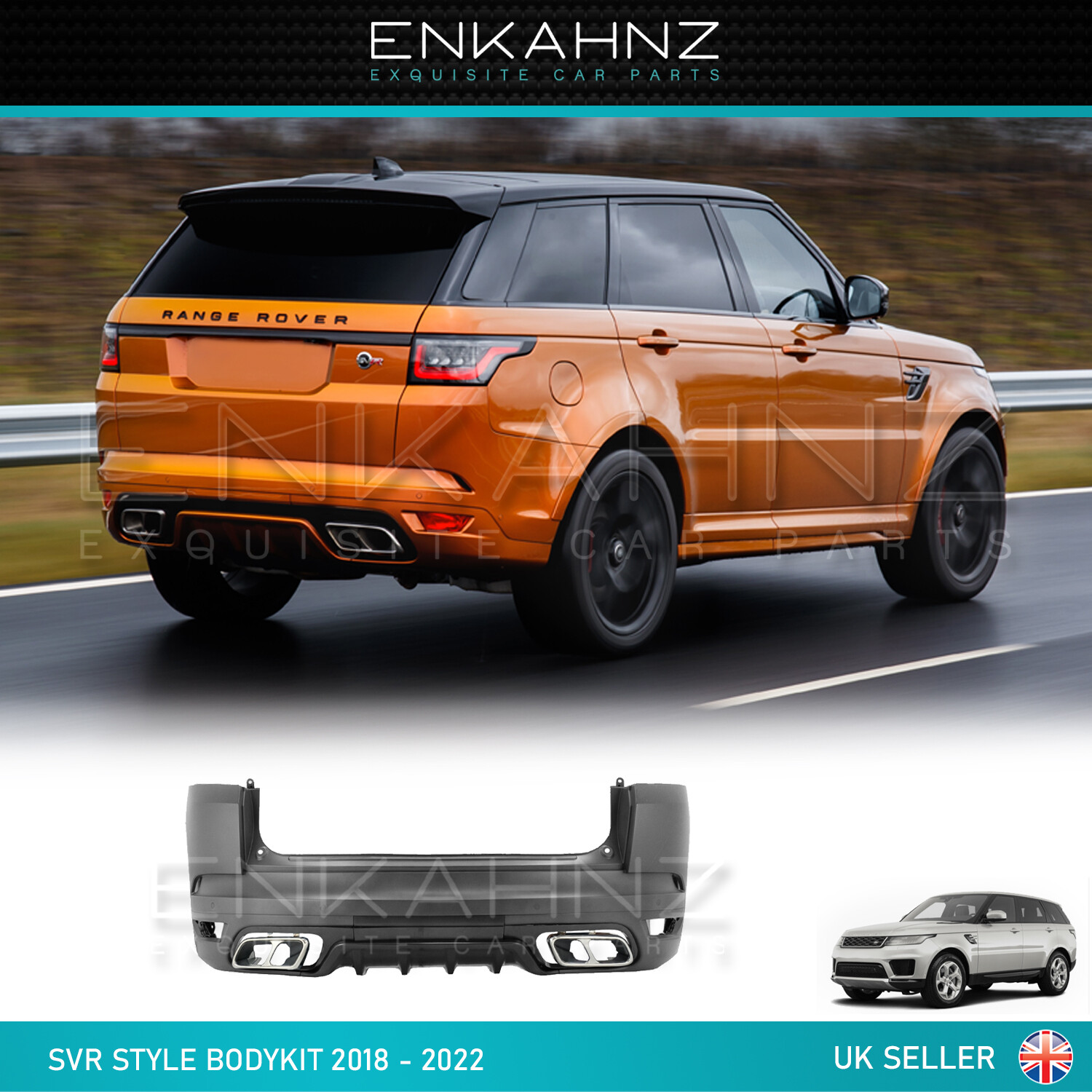 RANGE ROVER SPORT 2018-2022 SVR STYLE | Grelly UK