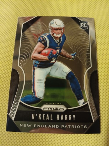 2019 N'KEAL HARRY PANINI PRIZM NFL ROOKIE CARD RC #342 NEW ENGLAND ...