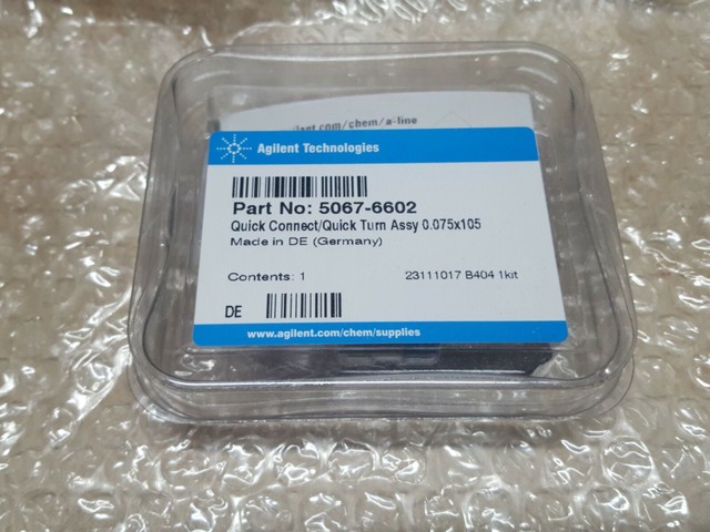 Agilent 5067-6602 InfinityLab Quick Connect - FAST - READ for sale ...