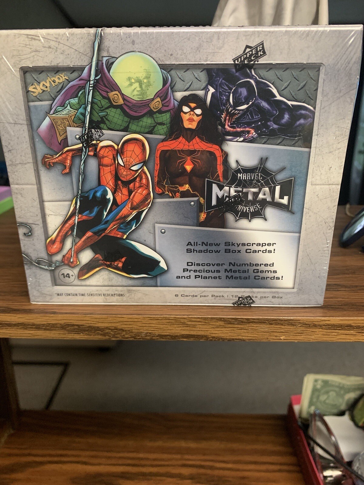 2021-2022 SKYBOX MARVEL METAL UNIVERSE SPIDER-MAN SEALED NEW HOBBY BOX ...