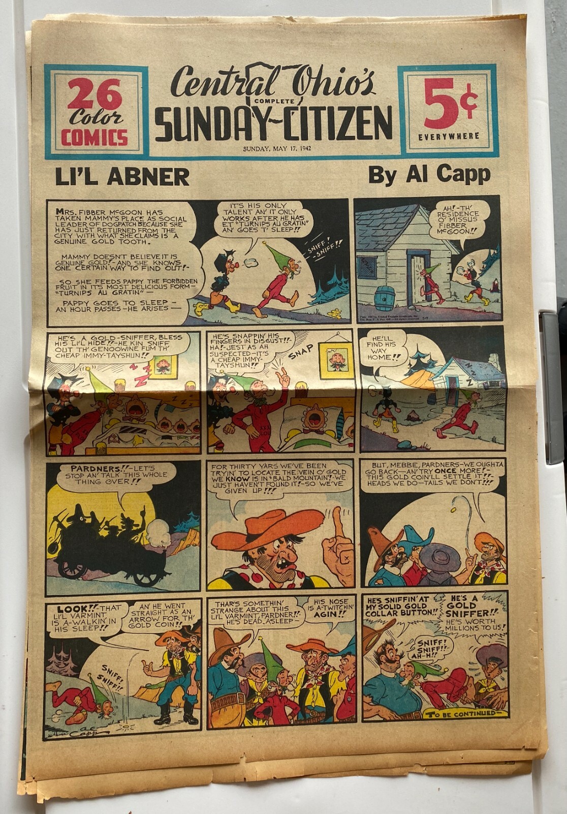 Newspaper Cartoons Strips