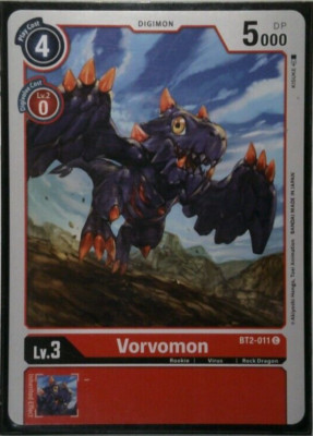 Digimon CCG - Vorvomon *BT2-011* | eBay