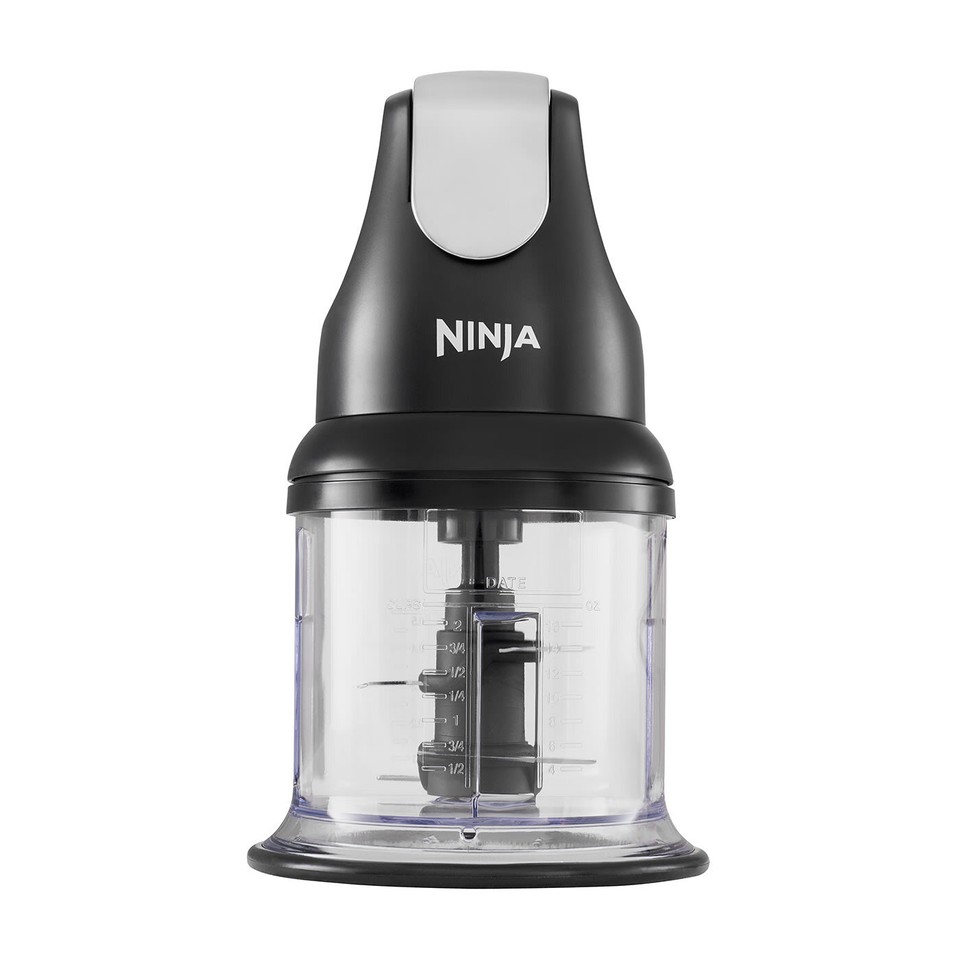 Ninja Professional Stackable Food Chopper [NJ1002UKBK] 200W Black, Red ...