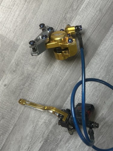 Honda Dio Af18 Af27 Af16 Amp Brake Caliper With Adapter , Front Brake ...