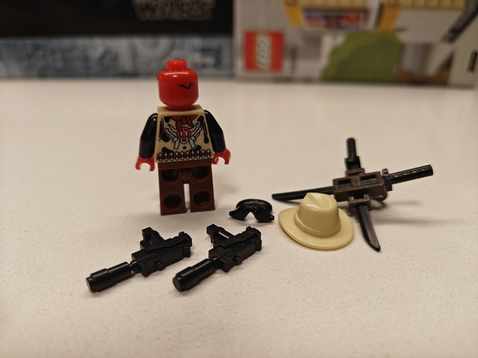 Rare MARVEL Sheriff Deadpool Custom Lego Minifigure Comic-Con 2018 SDCC ...