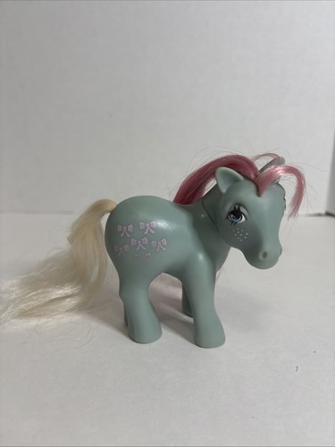 My Little Pony G1 Bow Tie Mexican VTG MLP Nirvana Good Cond White Tail ...