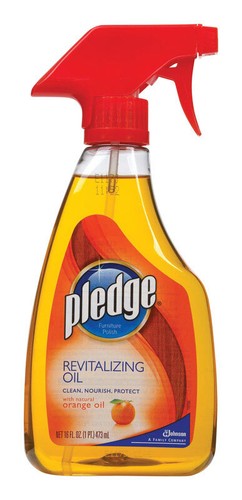 Pledge Revitalizing Oil Orange Scent Furniture Polish 16 oz. Spray ...