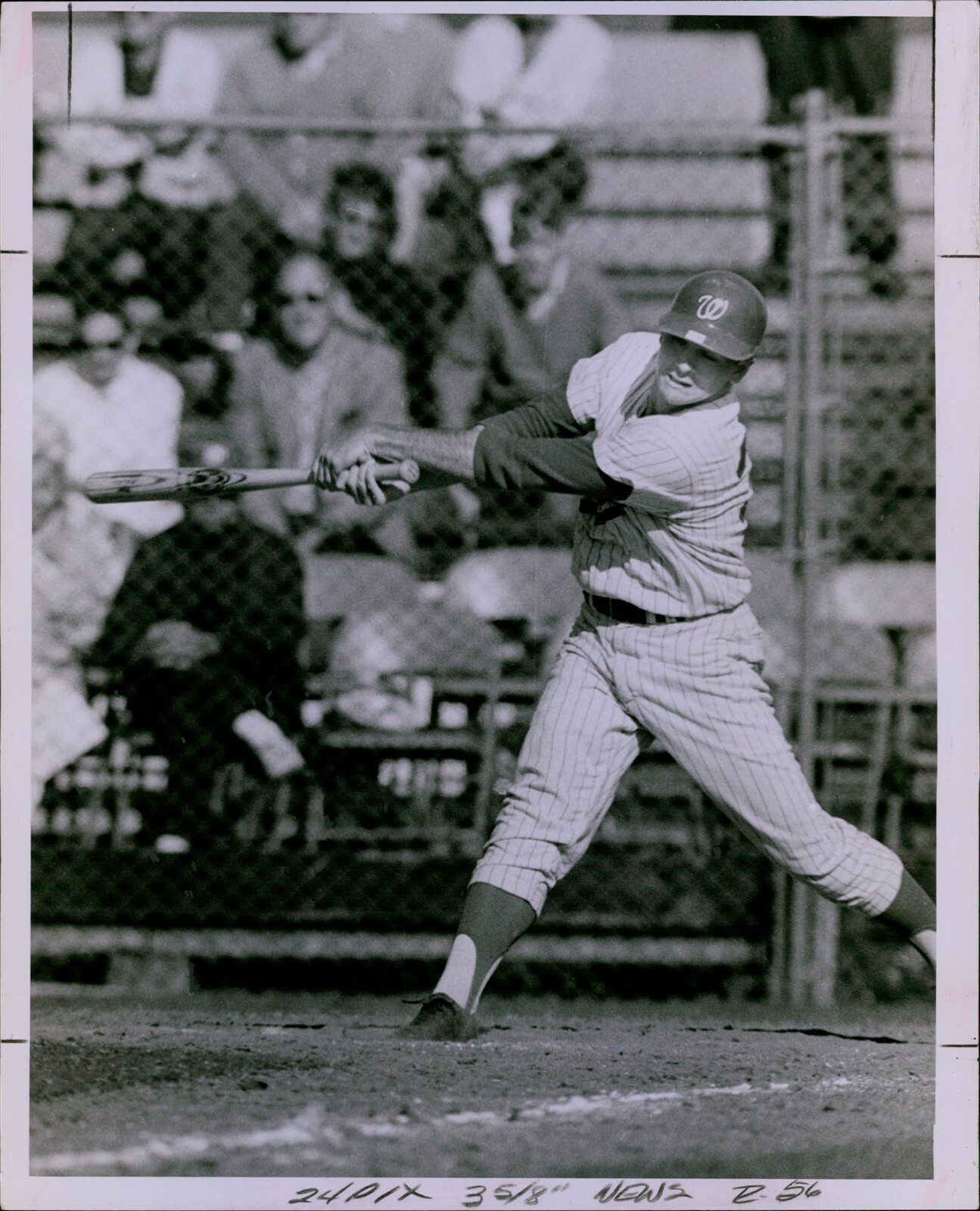 LG836 1969 Original Matthew Lewis Photo DEL UNSER Washington Senators ...