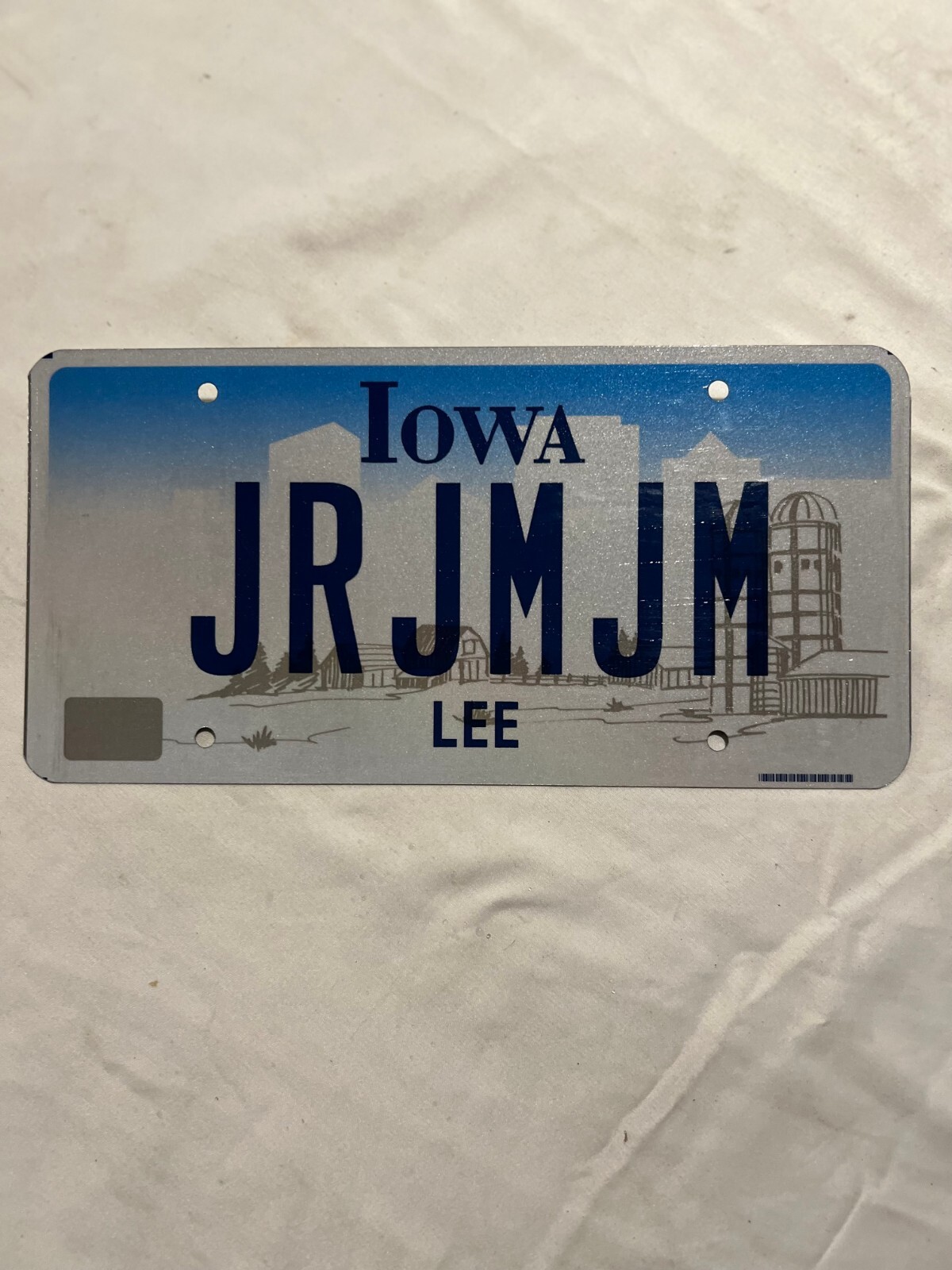 LICENSE PLATES IOWA VANITY JR JM JM | eBay