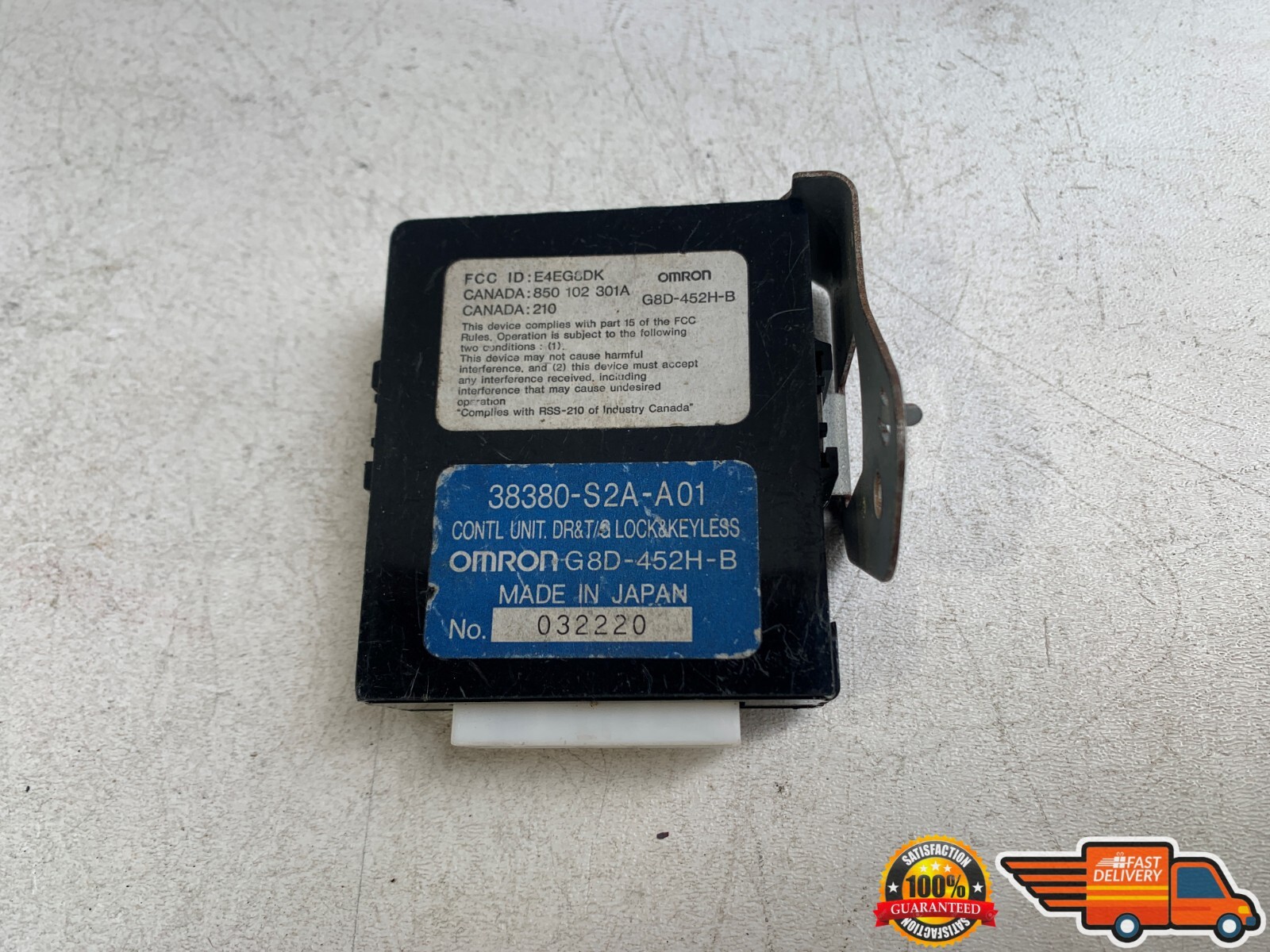 2000-2003 HONDA S2000 AP1 KEYLESS LOCK CONTROL MODULE F20C 2.0L KEY ...