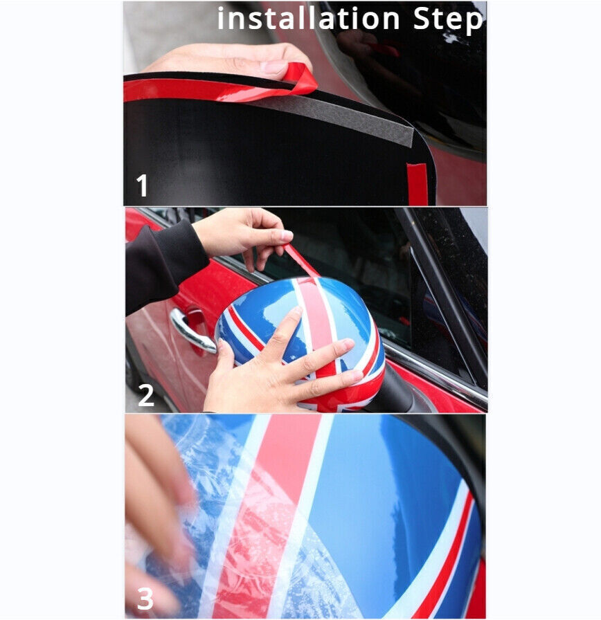 JCW Style Side Mirror Cover Cap For MINI Cooper F54 F55 F56 F57 F60 ...