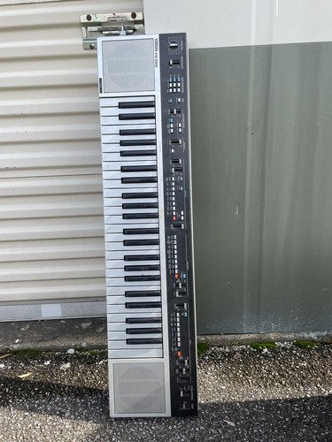 Yamaha PS-55 Keyboard Synthesizer Japan PS55 49 Key Silver Musical ...