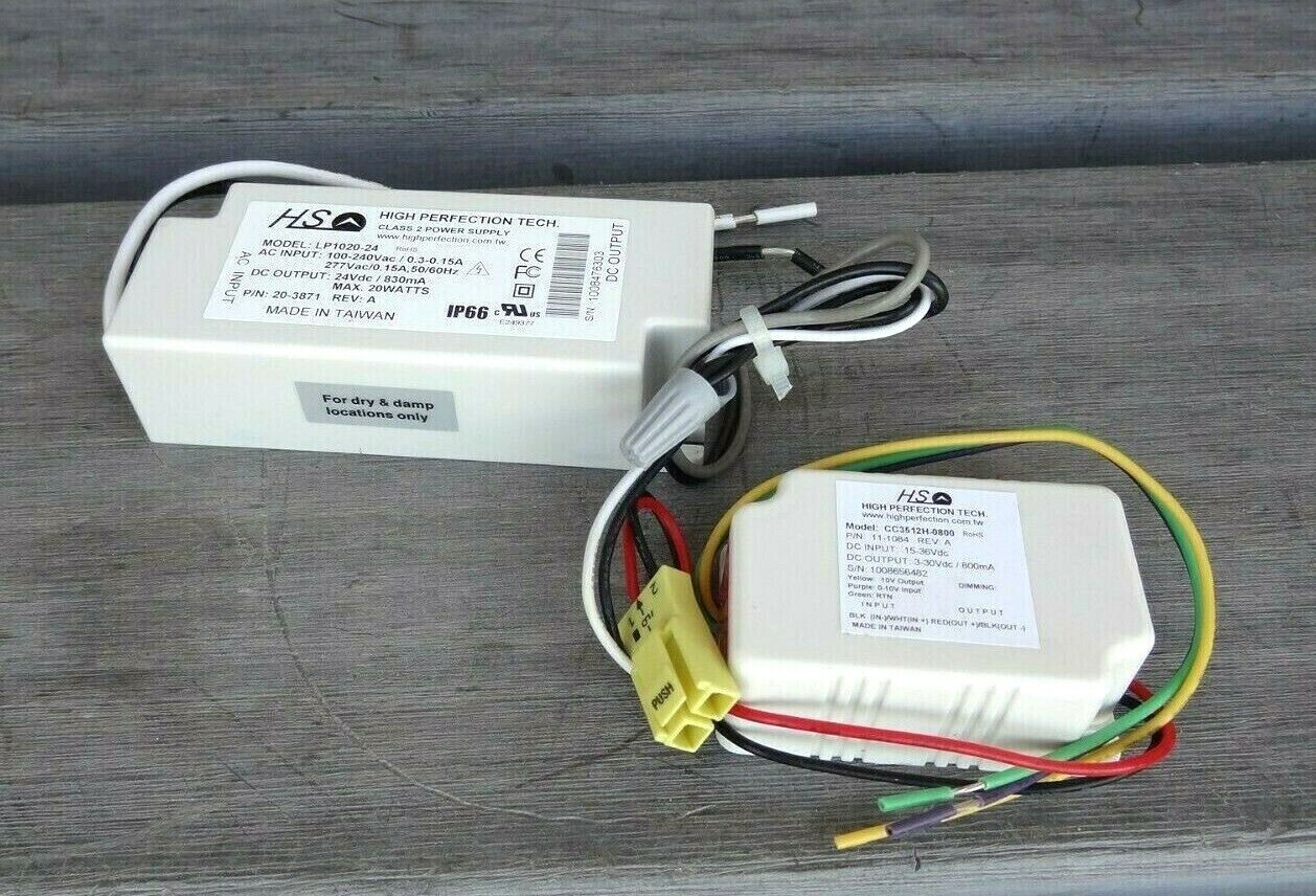 HS High Perfection LP1020-12 Class 2 Power Supply LED Driver DC Output ...