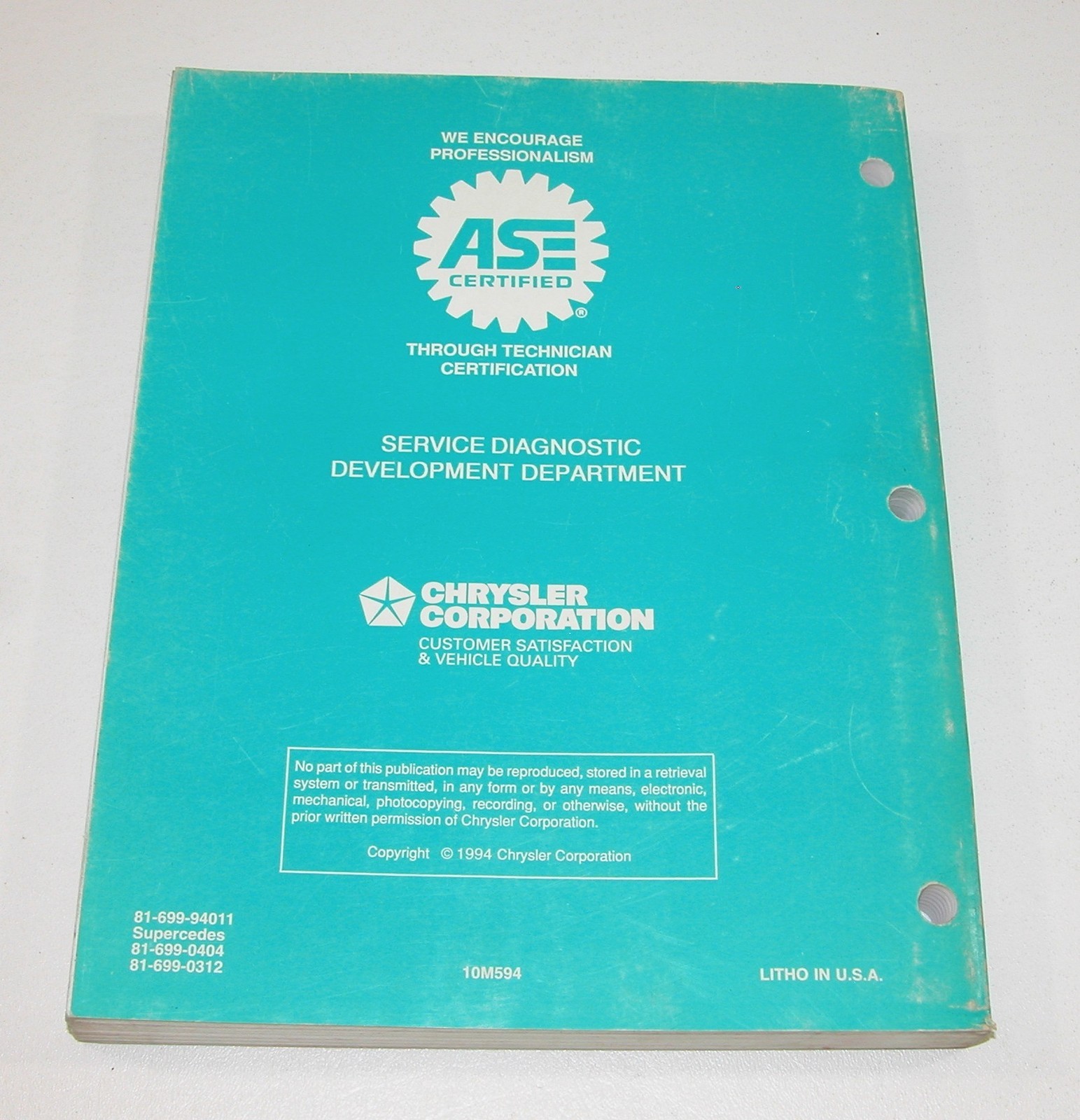 1993-1995 Chrysler Dodge 5.2L Compressed Natural Gas Service Manual | eBay
