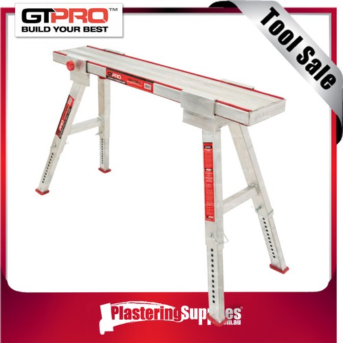 GTPro Adjustable Stools 225mm + 1200mm Aluminium Plank Plasterers ...