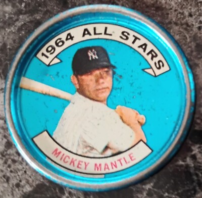 1964 TOPPS COINS #131 MICKEY MANTLE (HOF) YANKEES / RIGHT HANDED ...