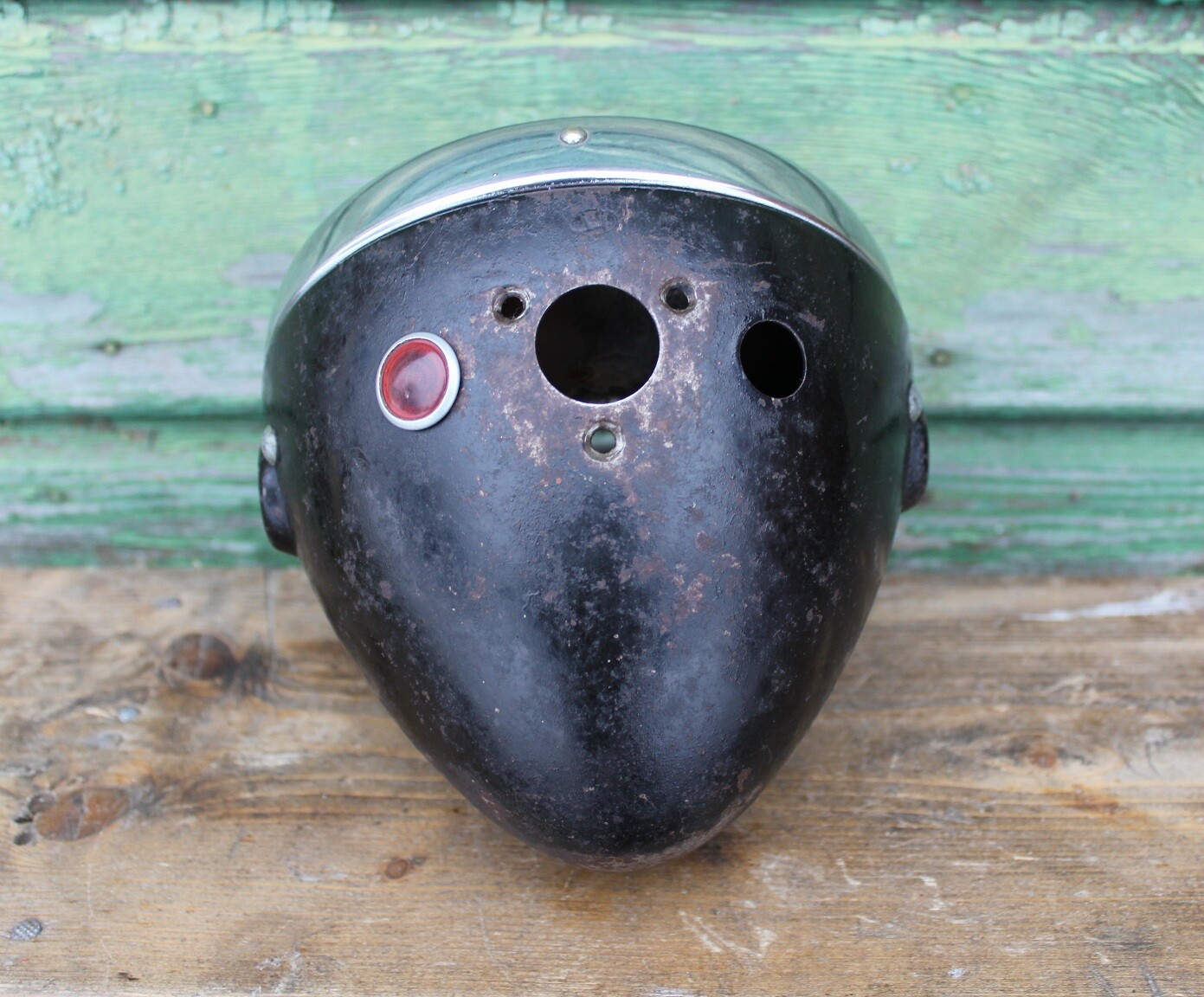 ORIGINAL OLD MOSKVA M1A MINSK M1A MOTORCYCLE BIKE FRONT HEADLIGHT LAMP ...