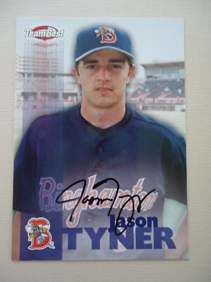 Jason Tyner - 1999 Team Best Certified Autographed Baseball card ...