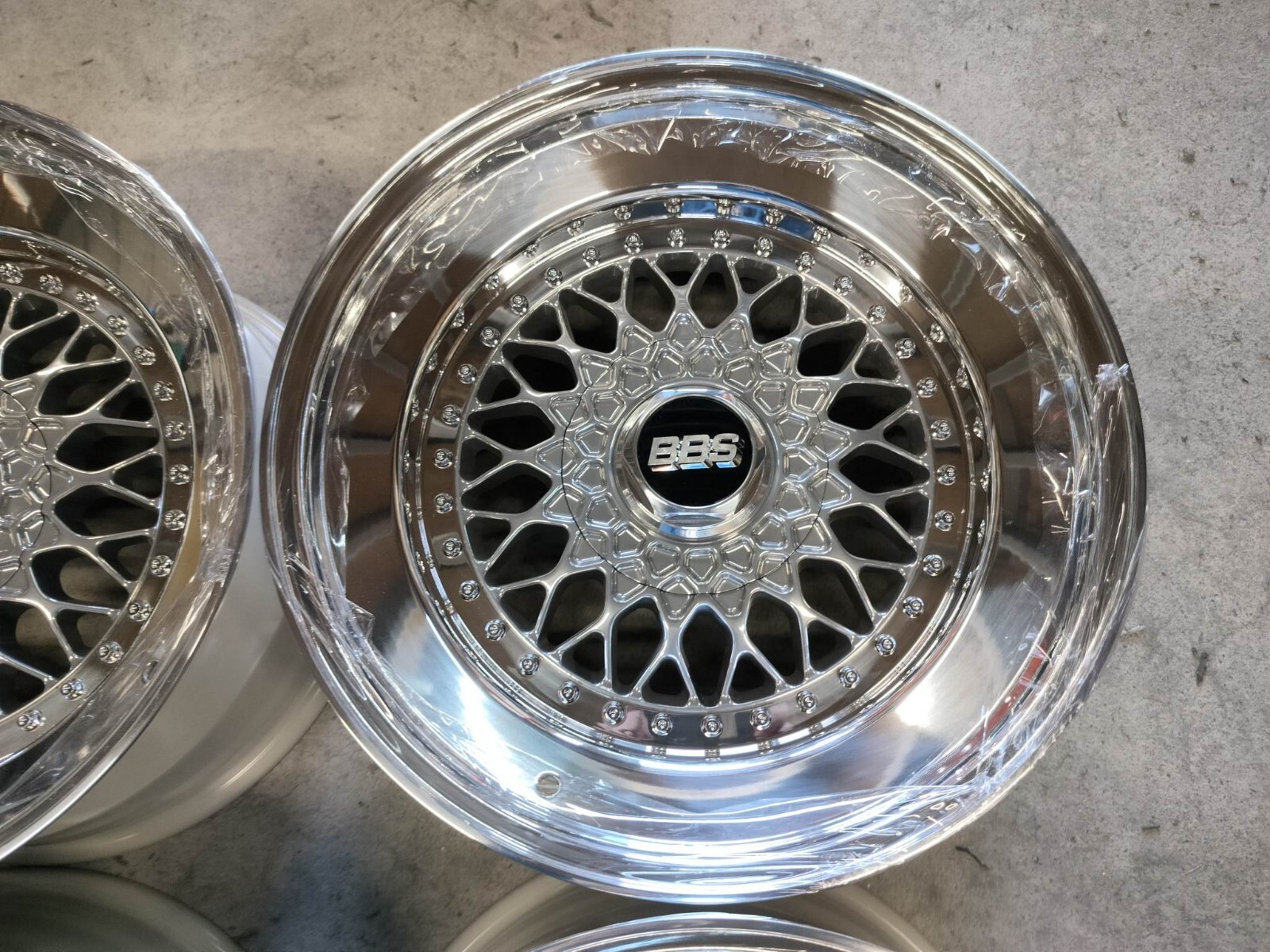 BBS RS 18" Triple Step 5x120 | Re-drilled | 72.6 mm Hub Bore | 7 Offset ...