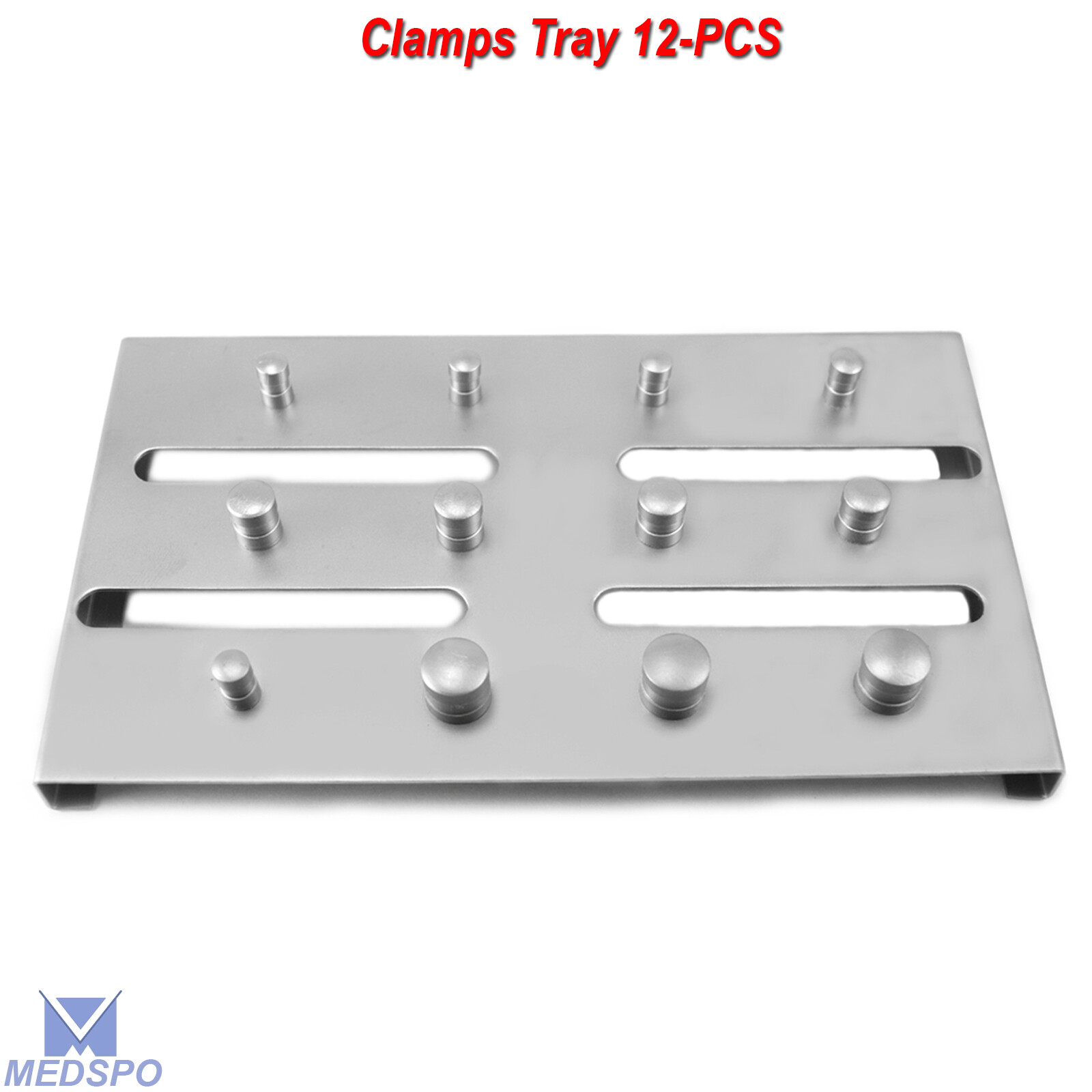 Dental Rubber Dam Clamps Holder Tray Endodontic 12pcs Restorative ...