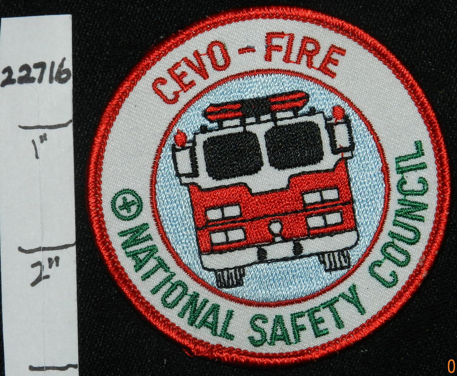 NORTH CAROLINA, CEVO- FIRE NATIONAL SAFETY COUNCIL PATCH | eBay