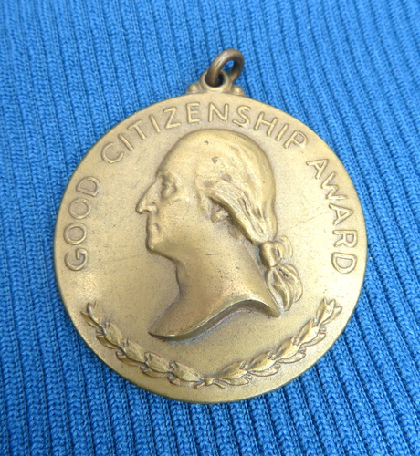 1953 Daughters of the American Revolution DAR Good Citizenship Award ...