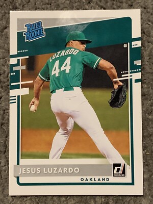 2020 Panini Donruss Rated Rookie Jesus Luzardo #34 Rookie RC | eBay
