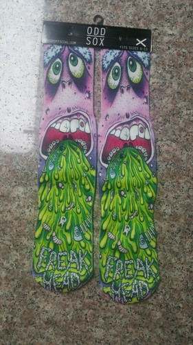 Odd Sox, Movies, Ghostbusters Slime Novelty Crew Socks Cool Funny 80's ...