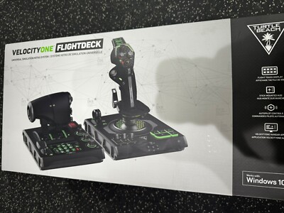 Turtle Beach VelocityOne Flightdeck Universal HOTAS Simulation System ...