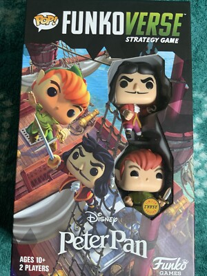Funkoverse Strategy Game Peter Pan Captain Hook Funko Pop Figures ...
