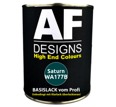 0,5L Autolack für Saturn WA177B Emerald Green Metallic Spritzfertig ...