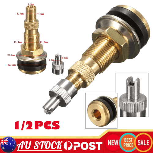 1/2pcs TR618A Valve Tractor Air Water Tubeless Tire Valve Stem For 5/8 ...