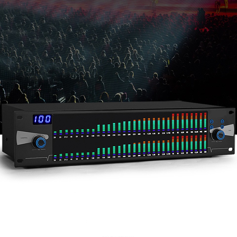 Digital Equalizer Music Spectrum Analyzer for KTV/Home 31-Band Stereo ...