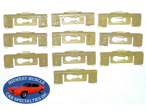 73-79 Ford Pickup Truck Tailgate Tail Gate Moulding Molding Trim Clips ...