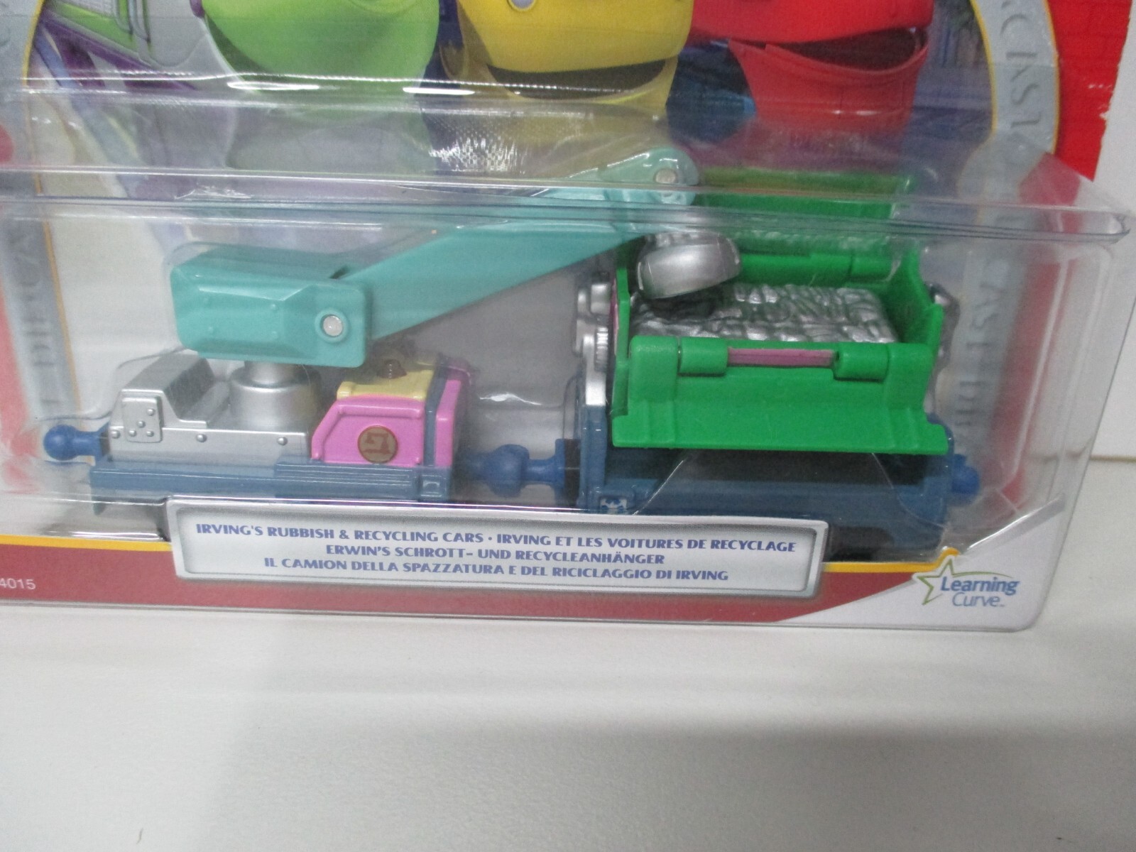 Chuggington Die-cast Hodge with hopper + Irving's Rubbish & Recycling ...