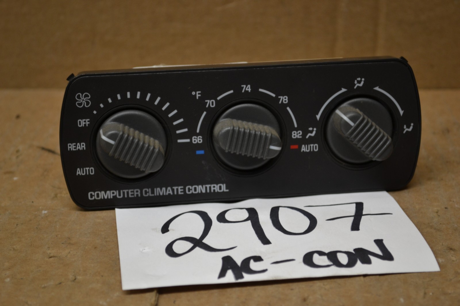 2000 2001 2002 Chevrolet Tahoe AC and Heater Control Used Stock #2907 ...