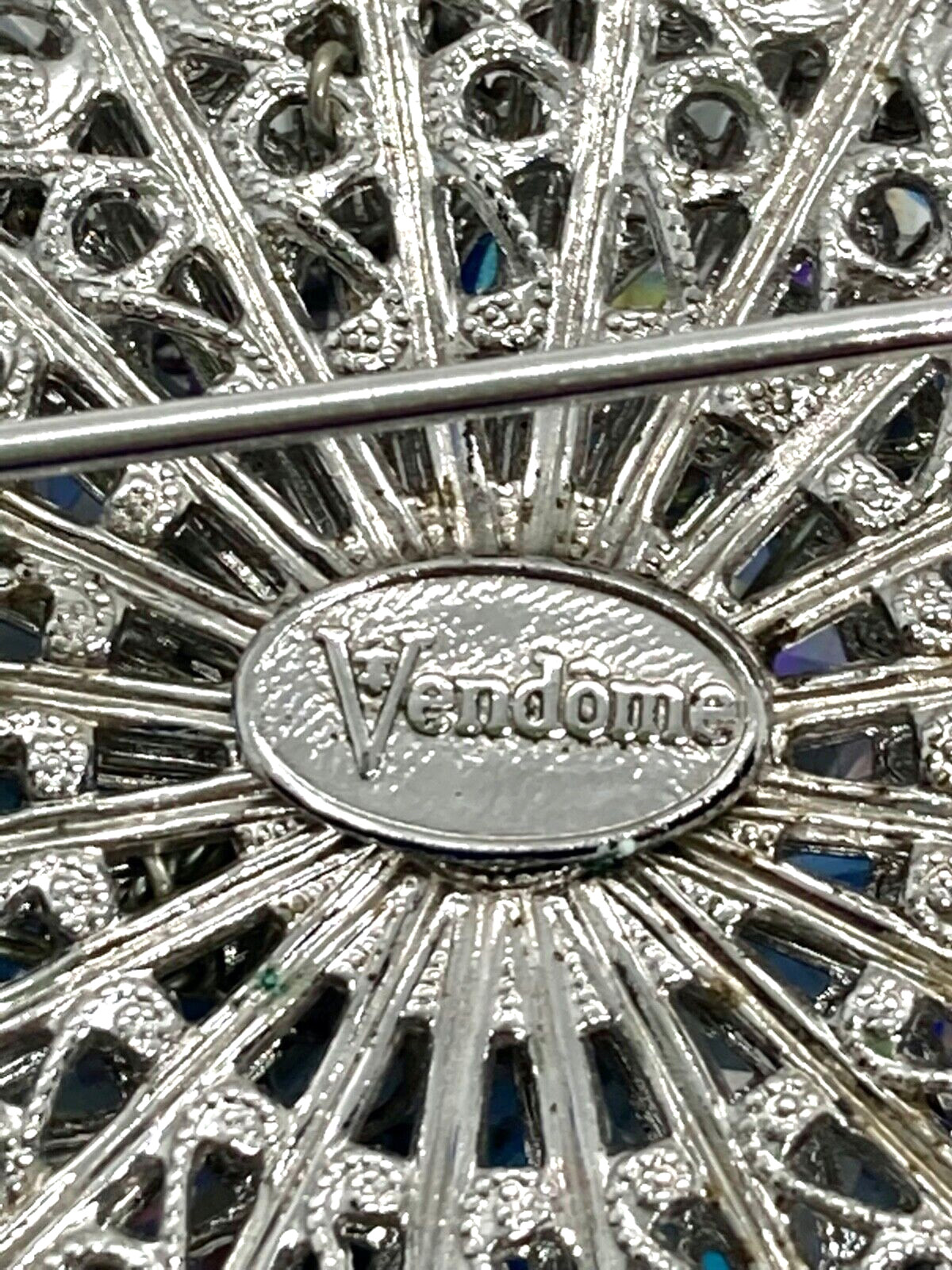 Simply Stunning Vintage Vendome Blue & Clear Crystal … - Gem