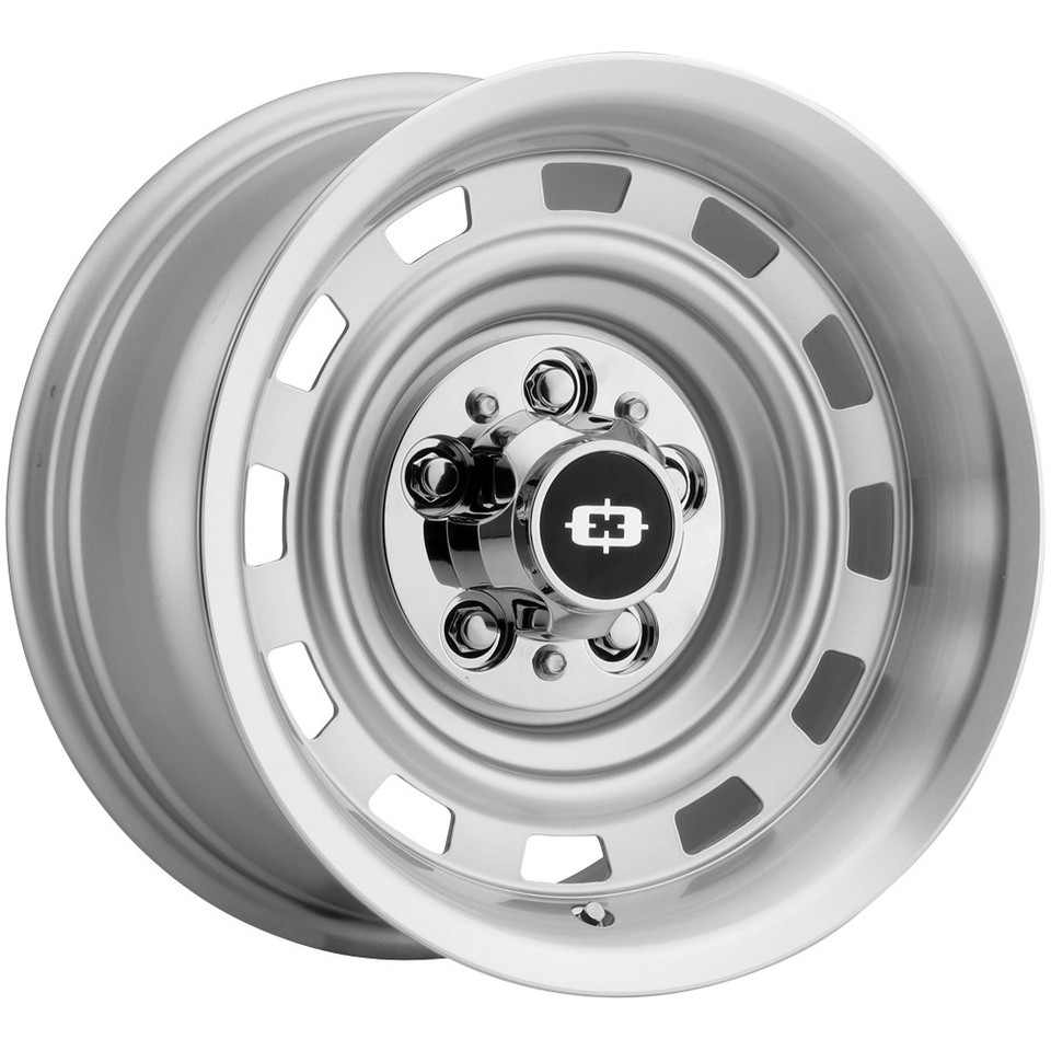 (Set of 4) Vision 54 Cheyenne 15x7 5x5" +6mm Silver Wheels Rims 15 ...