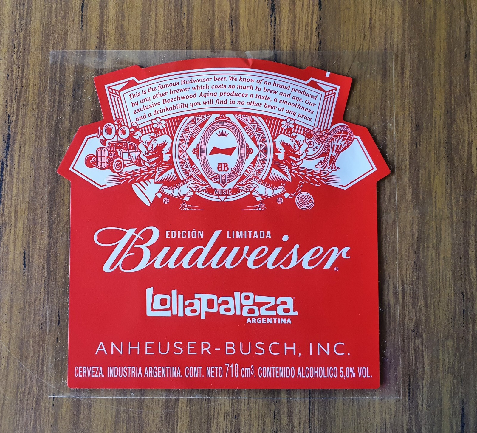 Budweiser Bottle Label 2022