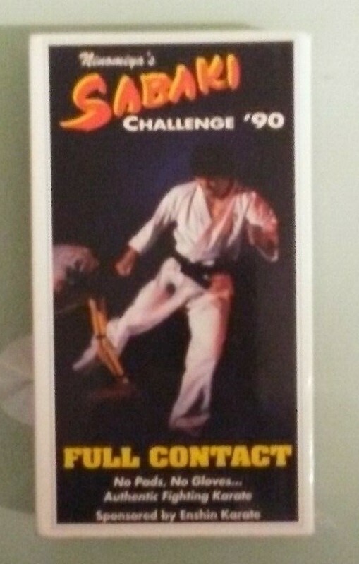 ninomiya's SABAKI CHALLENGE 90 '90 1990 FULL CONTACT karate VHS ...
